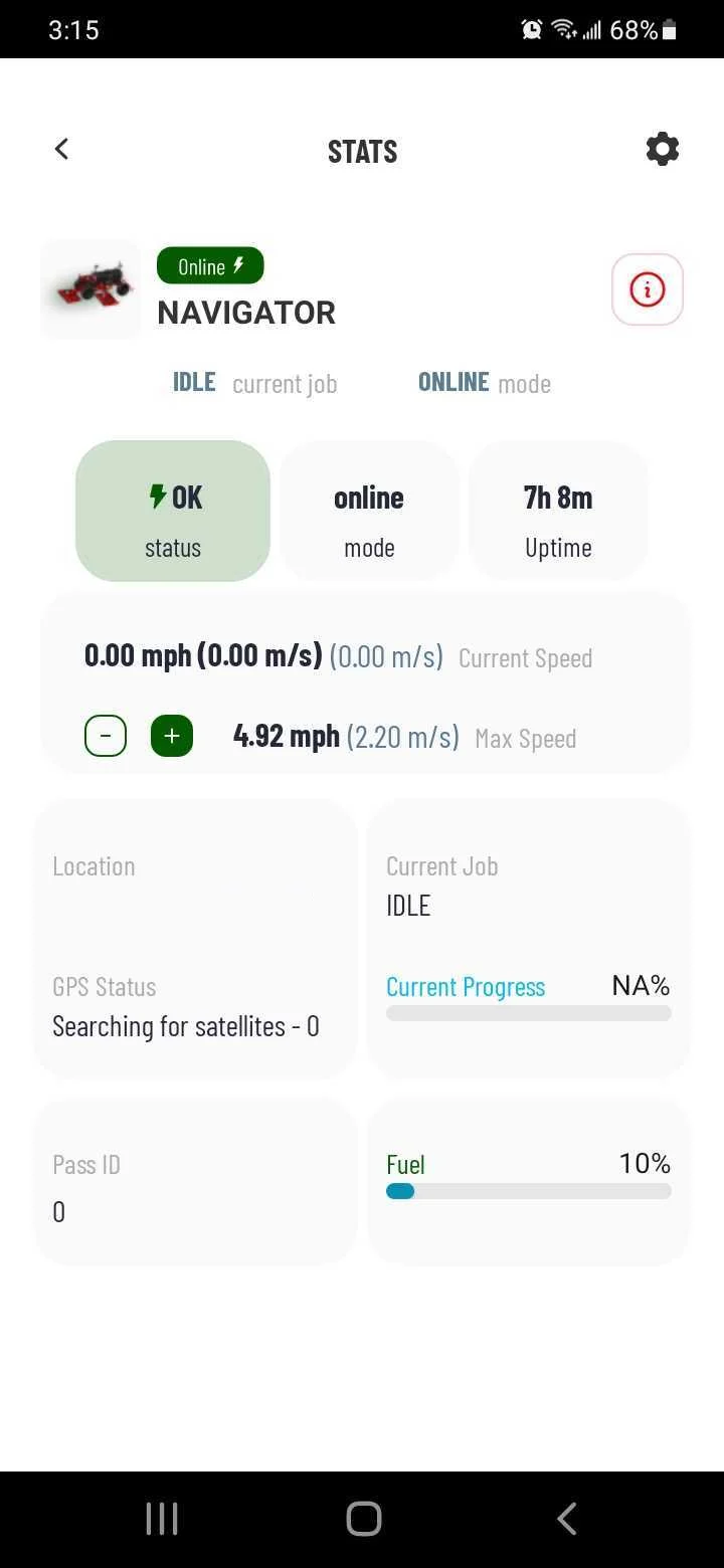 Navigator - Autonomous Mowing from Progressive Turf